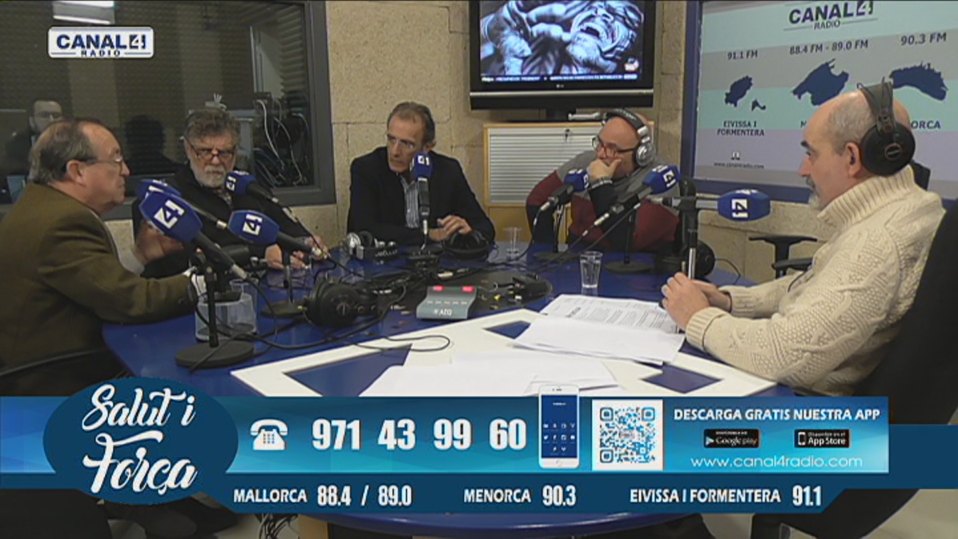 Tertúlia Salut i Força amb el Dr. Miquel Timoner, el Dr. Joan March, el ...