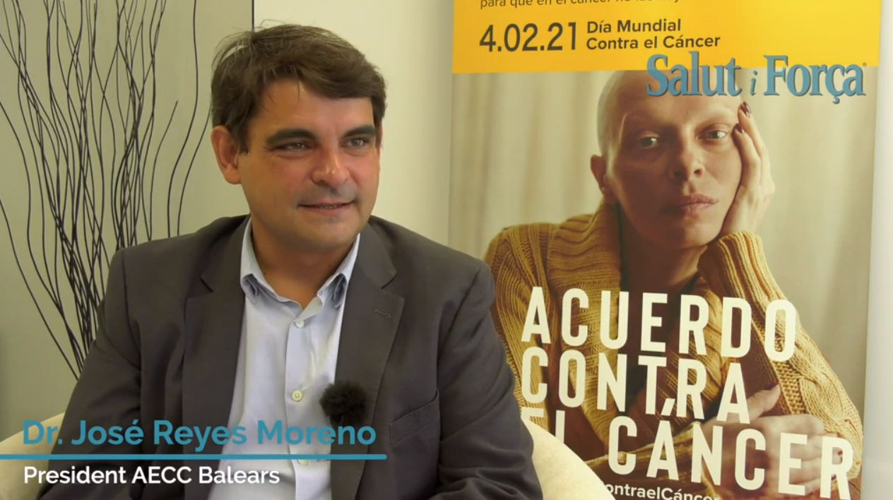 Entrevista al doctor José Reyes, nou president de l’AECC a Balears ...